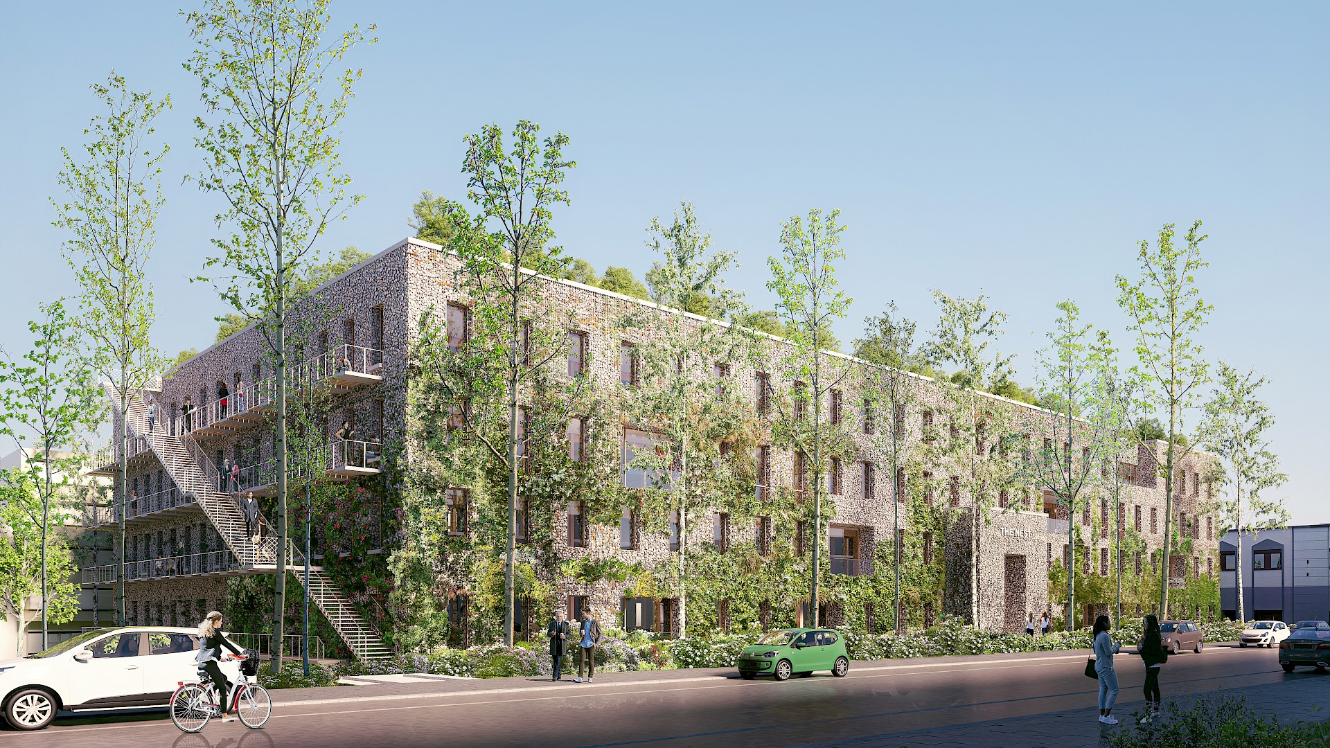 Eaglestone Luxembourg unveils its new office project with (very) high environmental performance ...